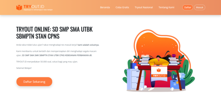 6 Rekomendasi Platform Tryout Online Gratis untuk Masuk PTN